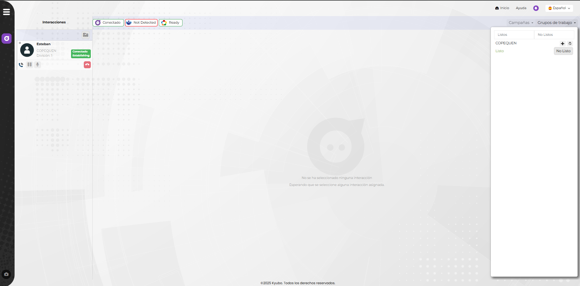 Manejador de interacciones | Documentación Kyubo