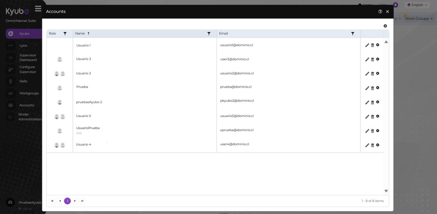 Habilidad o Skill de agente en Kyubo | Documentación Kyubo